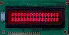 LCD Modules Alphanumeric RED